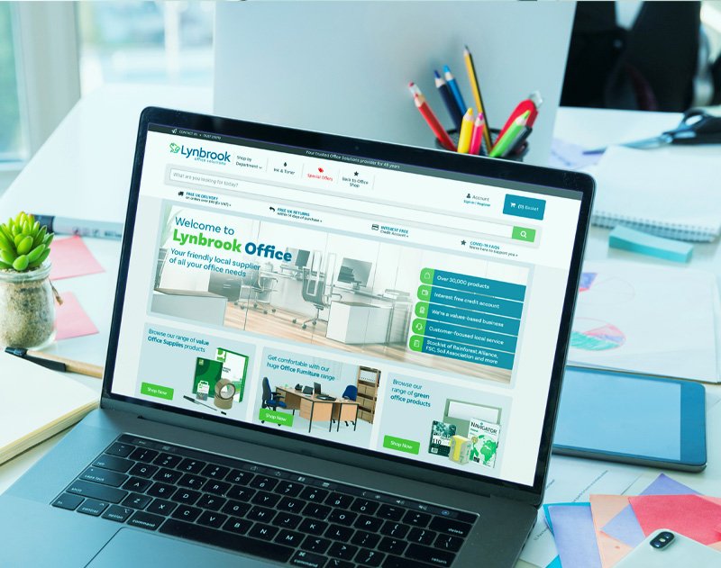 Customer website - Office Power